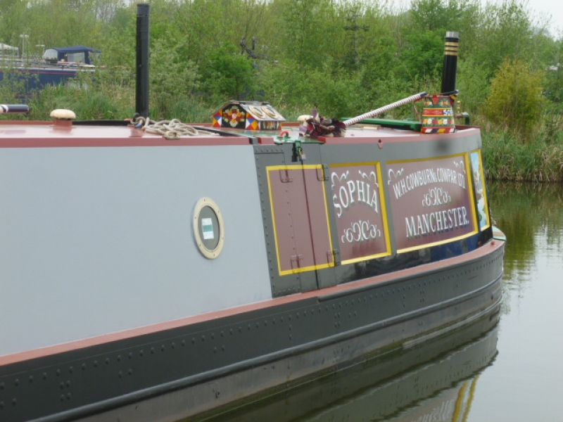 Sophia 52ft Narrowboat by Simon Wain, Brinklow Boat Services has