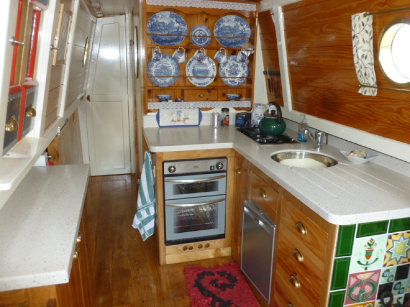 Sophia 52ft Narrowboat by Simon Wain, Brinklow Boat Services has